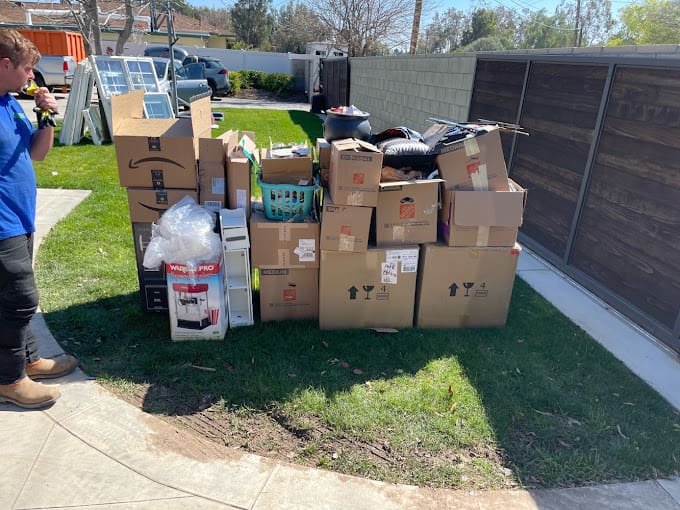 Cardboard Removal in Huntington Beach | Junk Smiths